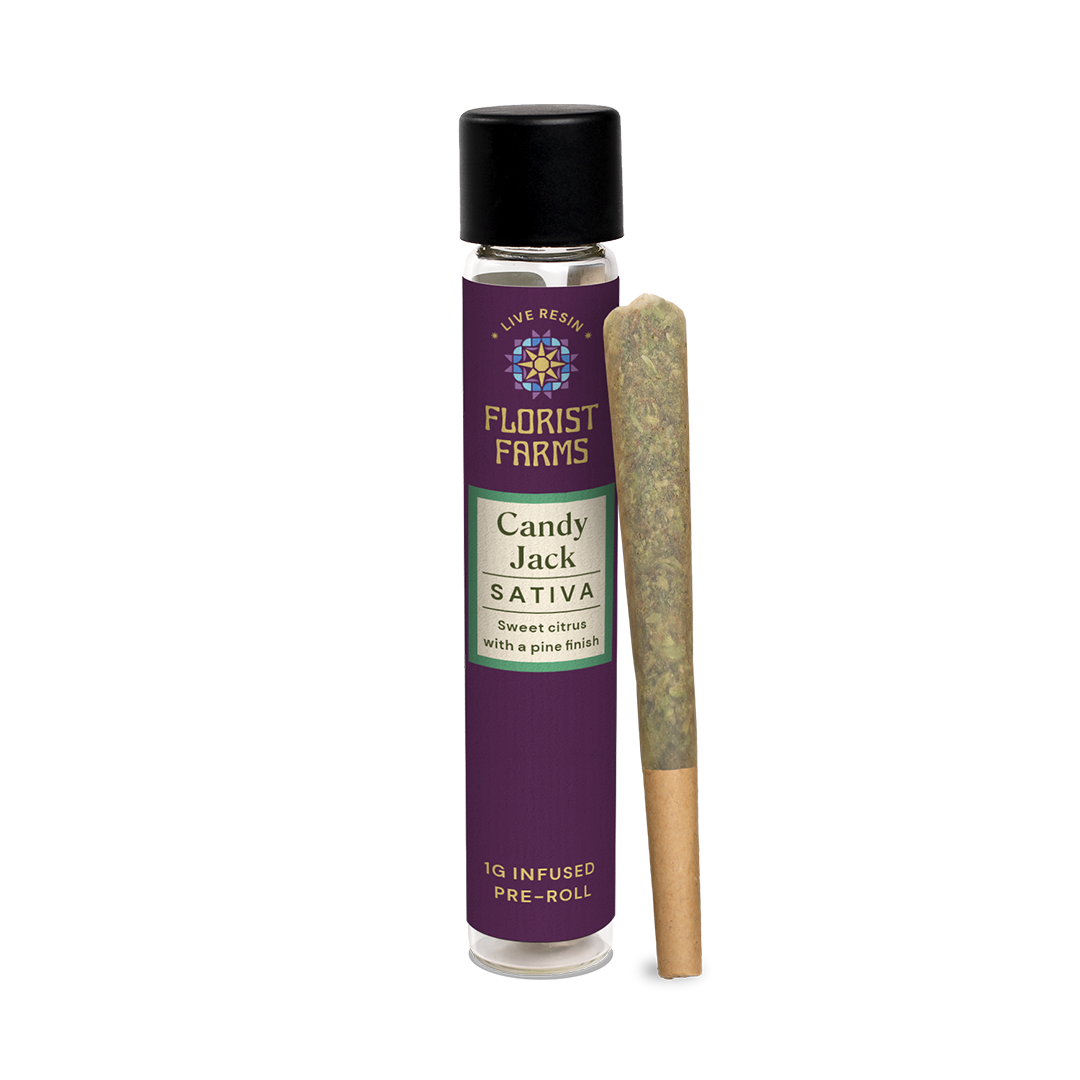 Live Resin Infused Candy Jack | 1 Gram Pre-Roll | Single – Florist Farms