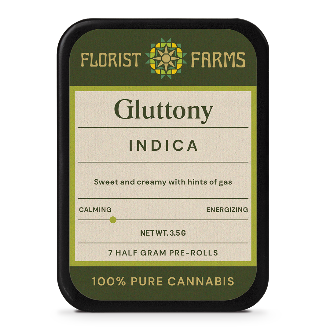 Gluttony | 1/2 Gram Pre-Rolls | 7pk – Florist Farms