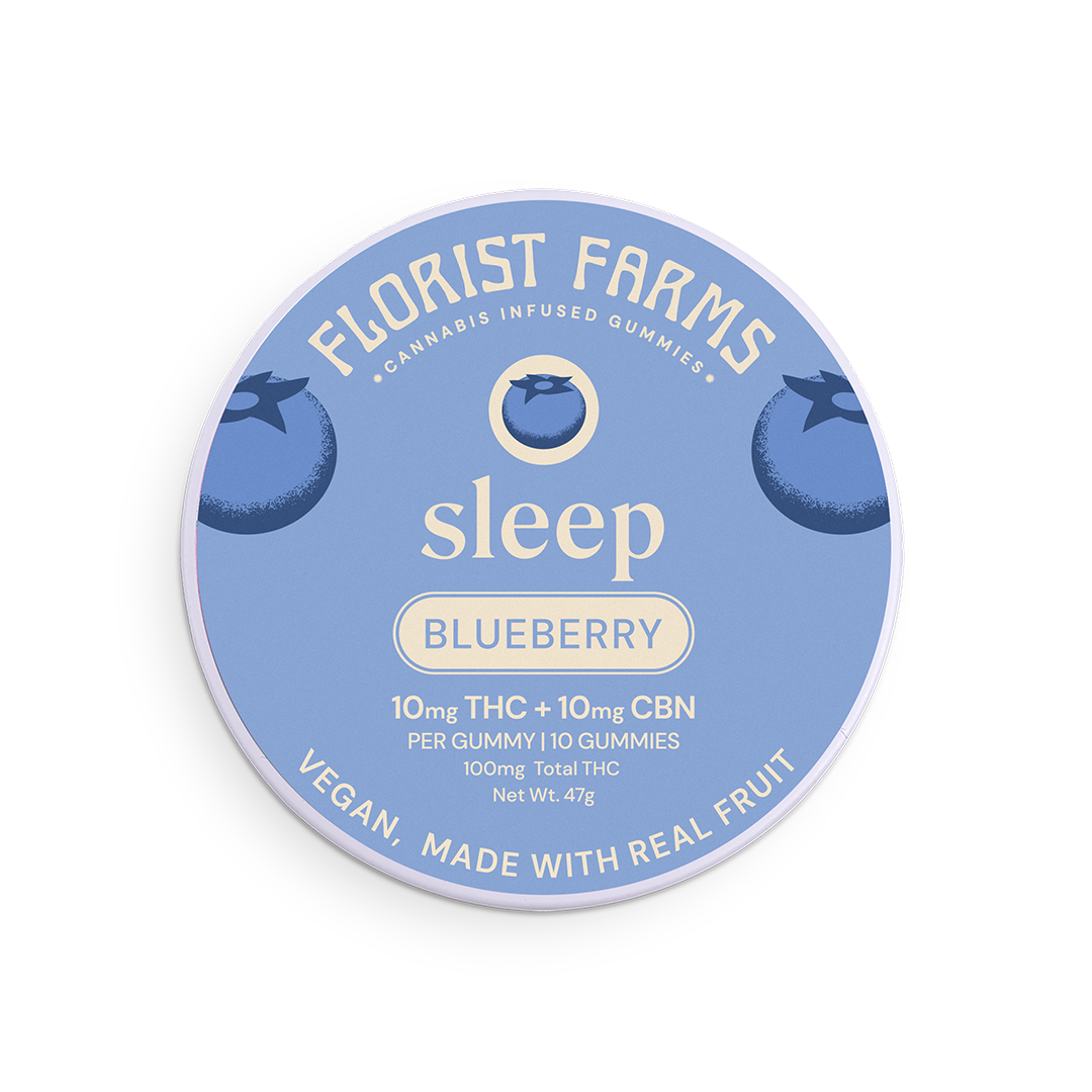 Sleep | Blueberry Gummies | 10pk – Florist Farms