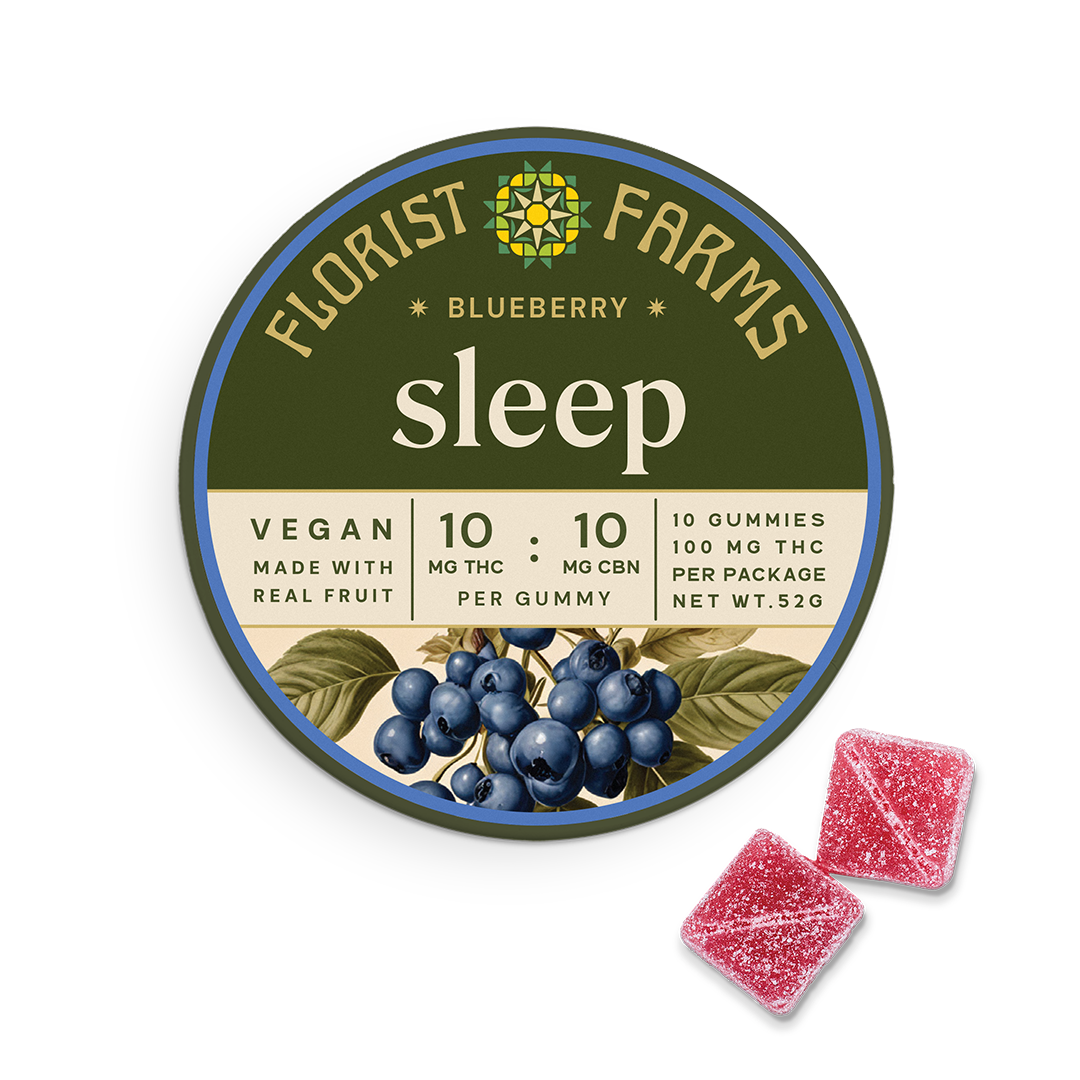 Sleep | Blueberry Gummies | 10pk – Florist Farms