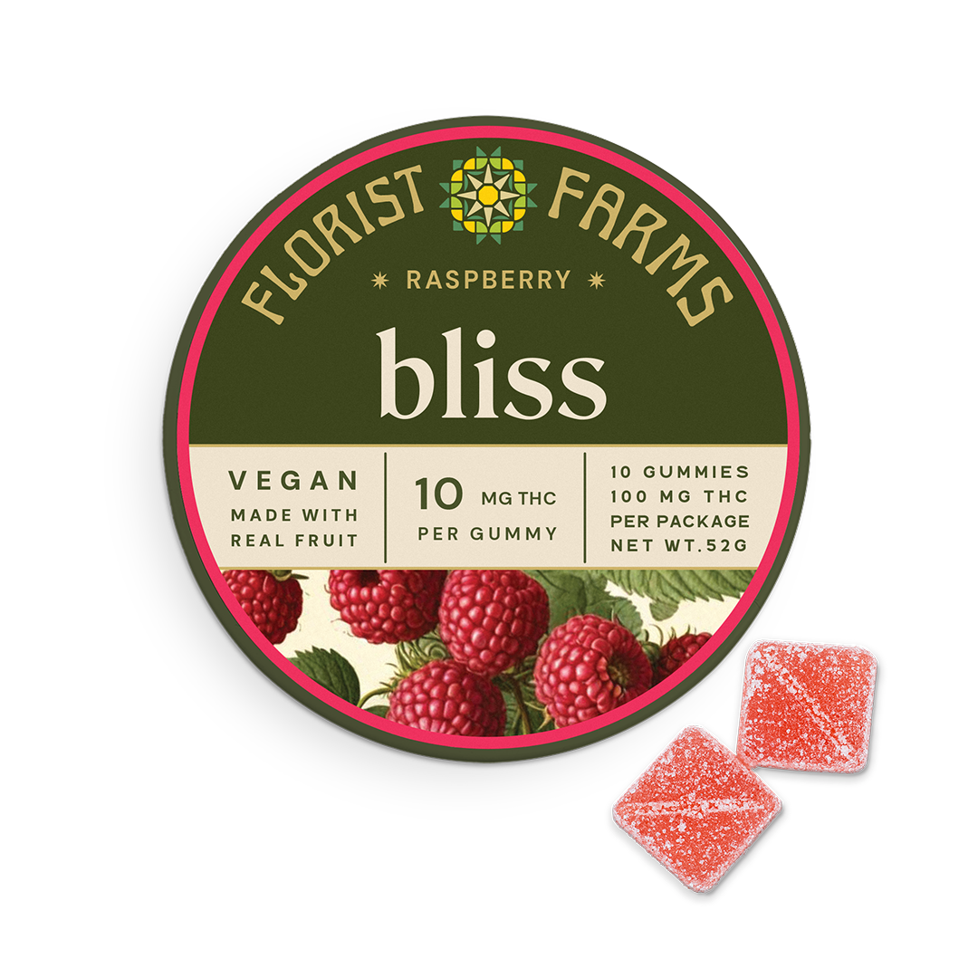 Bliss | Raspberry Gummies | 10pk – Florist Farms