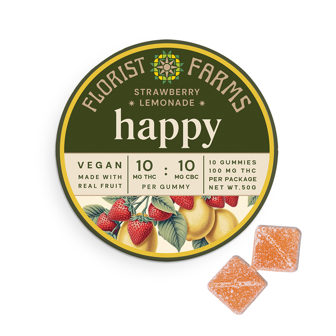 Happy | Strawberry Lemonade Gummies | 10pk – Florist Farms